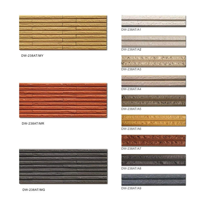 Shape Customized Decorative Brick Cladding Line Bricks For Decorative Walls
