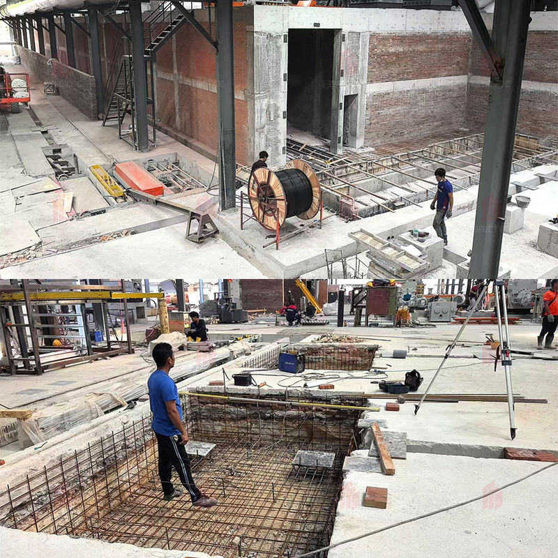 Firing Clay Brick Machine and Block Making Process in Production Line ...