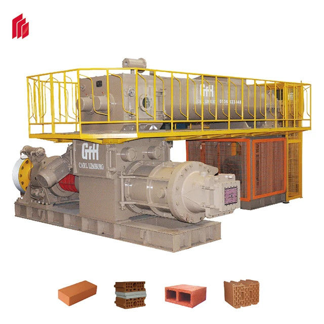 Brick Making Machine Double Stage Vacuum Extruder Germany Technology