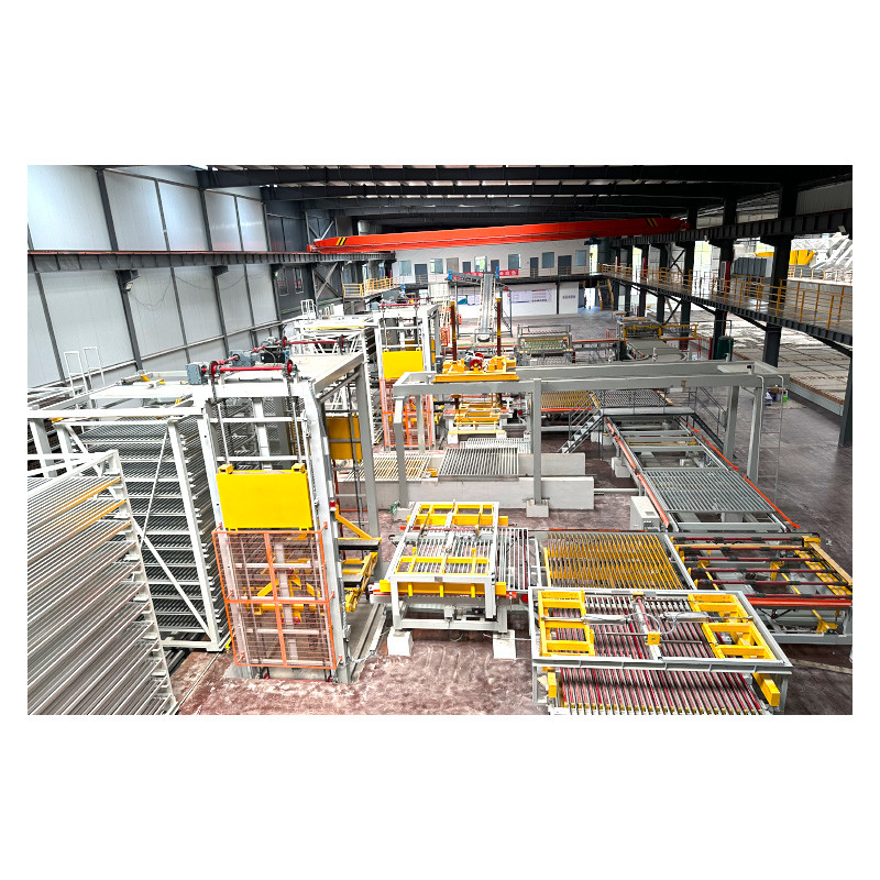 Movable Pallets on Dry Car Automatic Loading and Unloading System Brick ...