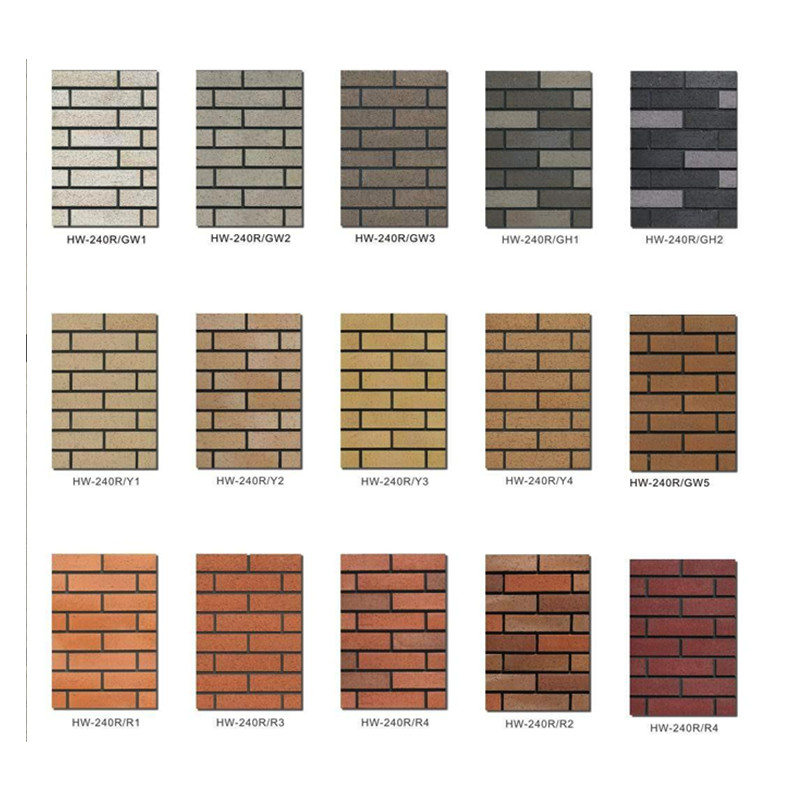 Villa Customized Decorative Brick Tile Exterior Wall Decorative Wet ...