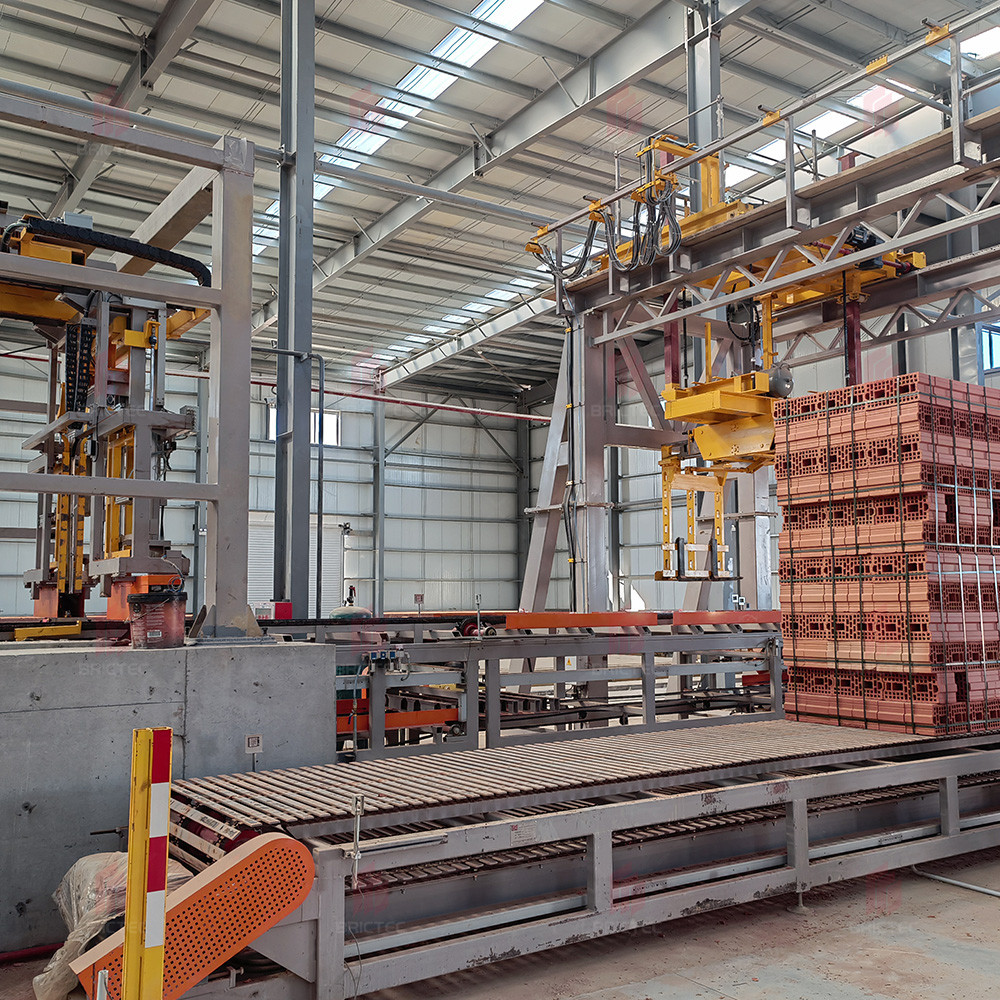 Fully Automatic Brick Packaging System of Iraq Project in Najimadin of ...