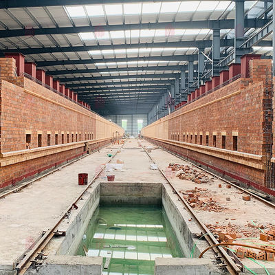 Custom Tunnel Kiln Construction Process Display II Tunnel Kiln For ...