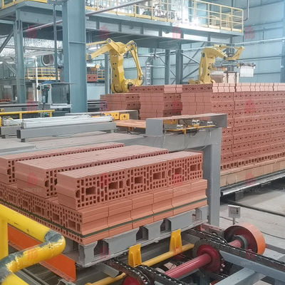 BRICTEC Flexible Automatic Setting Robot Robotic Packing Machine For Brick Plant